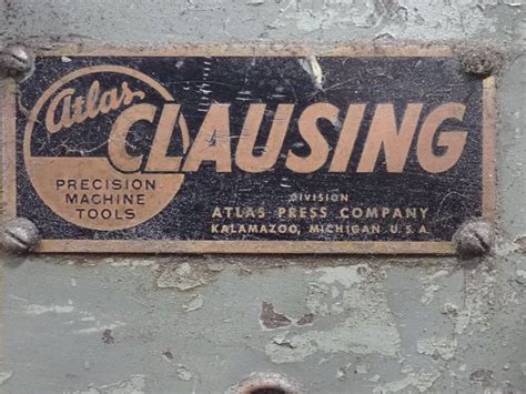 Used Clausing Lathe Hgr Industrial Surplus