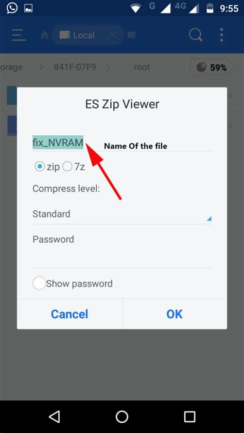 how to unzip or compress file in android phone very fast andromaster