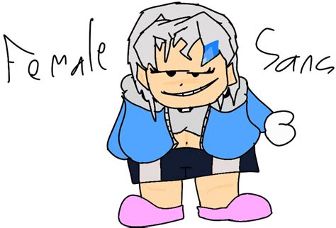 Female Sans By Funnybones92 On Deviantart