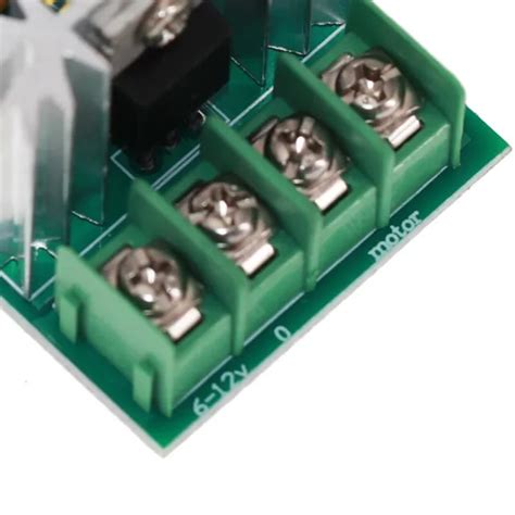 DC MOTOR FAN Speed Controller 6V 12V 6A High Power Pwm Speed Control