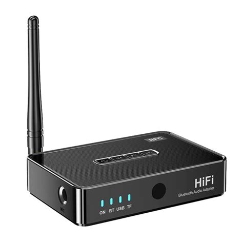 Bluetooth Audio Receiver Transmitter 5 1 Nfc Stereo 3 5mm Aux Rca Optical Hifi Nfc Stereo Audio