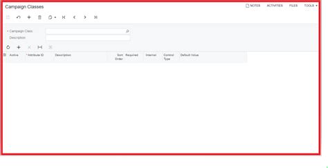 How To Create A Campaign Class In Acumatica Erp Germinit Innovation
