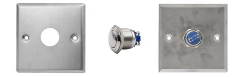 Stainless Steel Door Button Exit Button NO NC COM