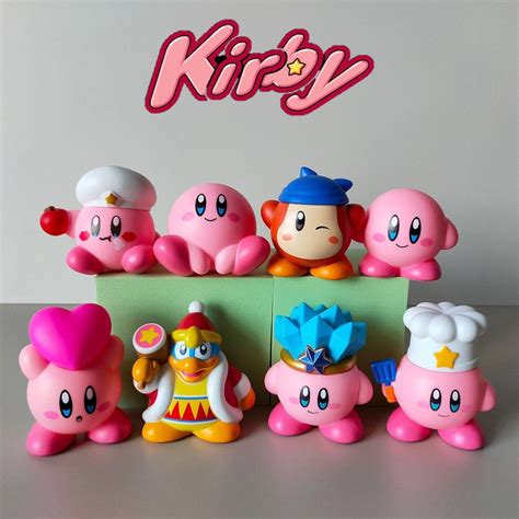 Kirby King Dedede Bandana Waddle Dee Mini Figure Decoration Shopee Malaysia