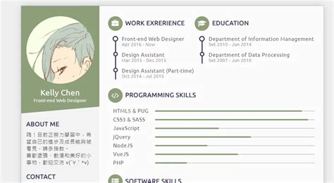 Collection Of 16 Resume Templates Using HTML CSS And JavaScript