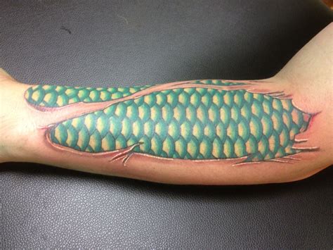 Dragon Scales Tattoo Sleeve At Inez Bennett Blog