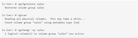 how to conduct missing lvm data recovery