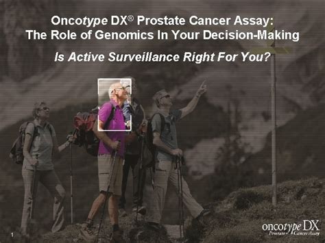 Oncotype Dx Prostate Cancer Assay The Role Of