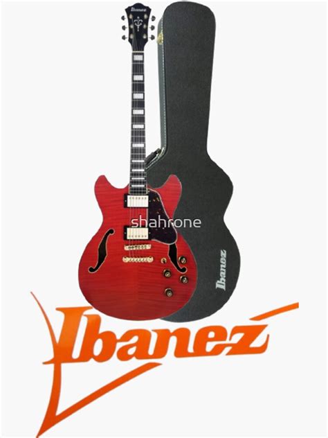 Ibanez Guitar Sticker For Sale By Shahrone Redbubble