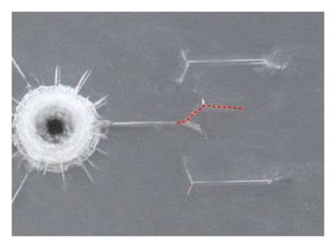 Crack Propagation Patterns Under Parallel Symmetrical Cracks In Pmma Download Scientific
