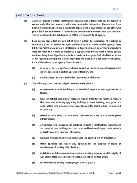 Seqra Type Ii Action 617 5 Pdf