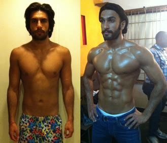 Shirtless Bollywood Men Ranveer Singh