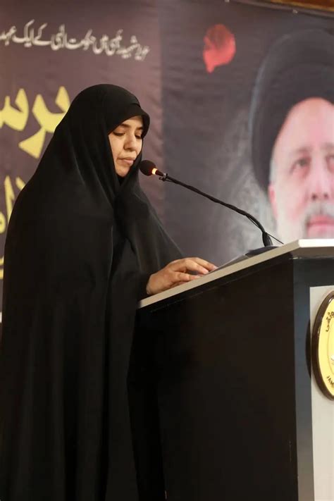 تصاویر؛ دختر ابراهیم رئیسی در پاکستان