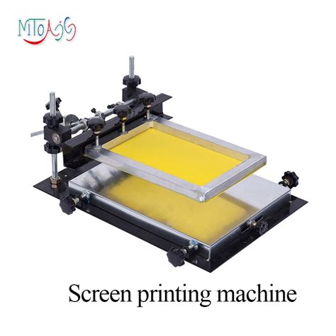 작은 수동 실크 스크린 스테이션 Smt 수동 스탬핑 스테이션 솔더 페이스트 스크린 인쇄 기계 스크린 인쇄 기계 Aliexpress