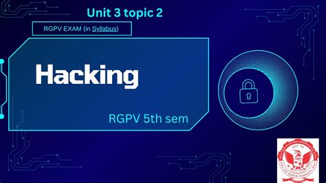 Hacking Explained Lecture 18 Rgpv Exam Cyber Security Youtube