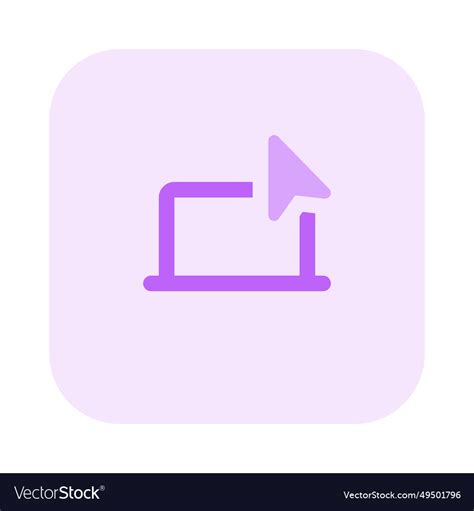 On Screen Indicator Controlled By Laptop Vector Image