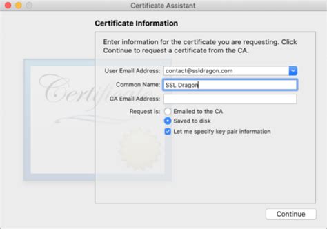 How To Generate A Csr On Mac With Keychain Access Ssl Dragon How To Generate A Csr On Mac With Keychain Access Ssl Dragon