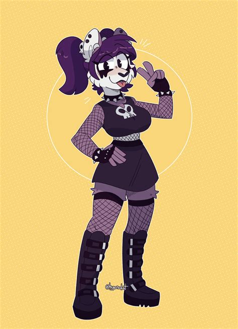 Wow Its Art Goth Panda Girl Another Commission For