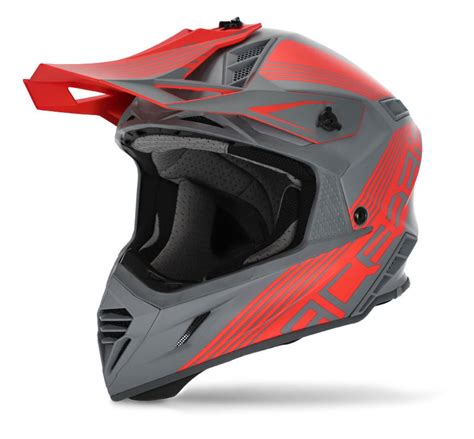 Купить Шлем ACERBIS X-Track VTR Grey/Red в магазинах МотоВелоМаг ...