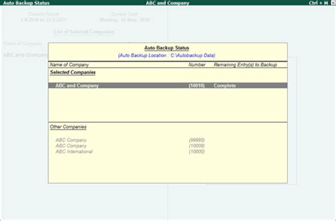 backup restore