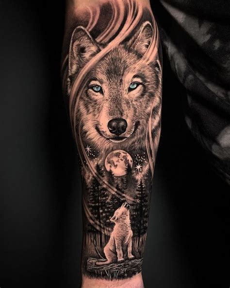 Edward Wolf Tattoos