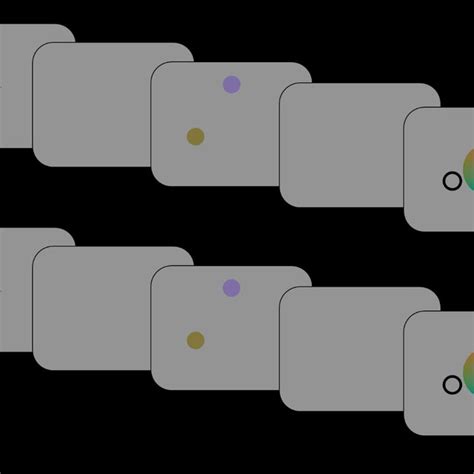 Sequence Of Events In A Sample Trial In Experiments 1 Panel A And 2 Download Scientific