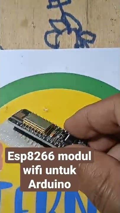 Esp8266 Modul Wifi Untuk Arduino Youtube