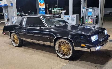 1985 Oldsmobile Cutlass Supreme With Gold Rims