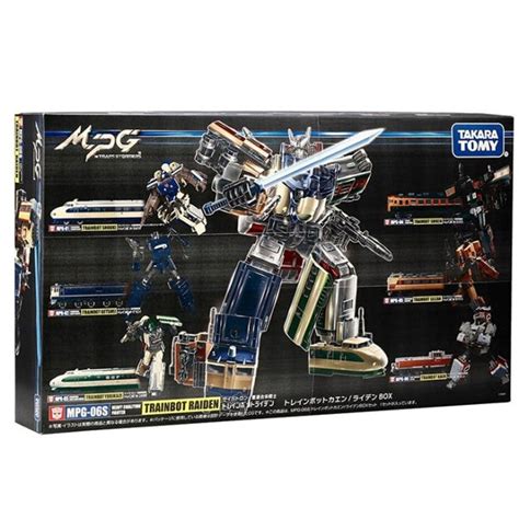 Transformers Masterpiece Mpg 06s Trainbot Kaen Riden Takara Mcfly