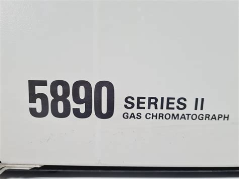 Hewlett Packard 5890 Series Ii Gas Chromatograph Lab
