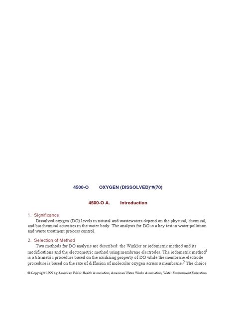 Tecnica Winkler Pdf Titration Chemistry