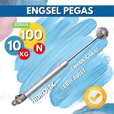 Jual Engsel Pegas Gas Spring Hidrolik Jok Motor 100n Door Closer Pintu