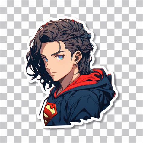 Dc Chibi Superman Art Sticker Cute Superhero Png Sticker