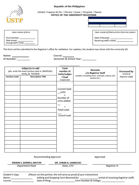 Adding And Dropping Form Pdf Adding And Dropping Form Pdf