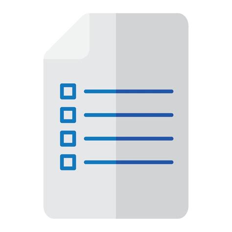 Document File With Checklist 11146213 Vector Art At Vecteezy