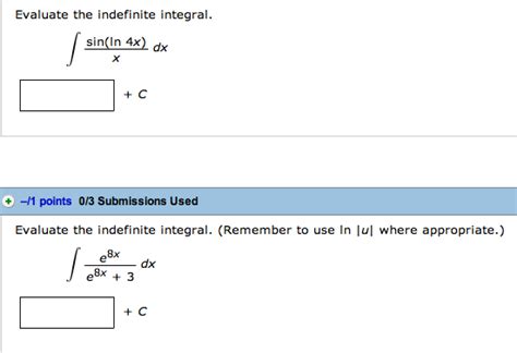 Solved Evaluate The Indefinite Integral Evaluate The Chegg