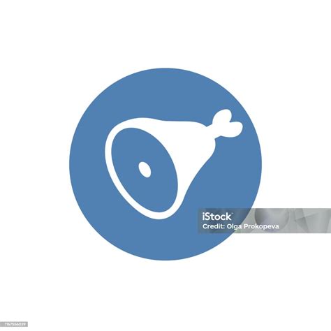 고기 아이콘의 조각입니다 웹에 대한 고기 벡터 아이콘의 조각의 간단한 그림 일러스트레이션 격리 벡터 기호 기호 고기에 대한 스톡 벡터 아트 및 기타 이미지 Istock