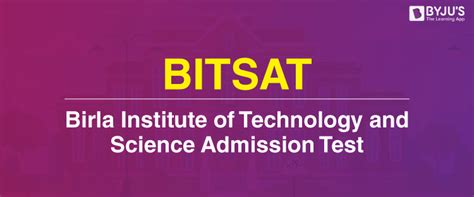 Bitsat 2023 Exam Dates Admit Card Pattern Syllabus Sample Papers