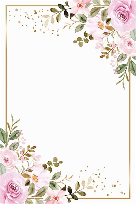 Pin By Marilyn Johnstone On Borders Wedding Card Diy Flower Frame Wedding Cards