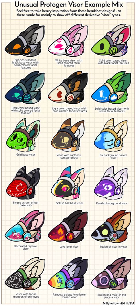 Unusual Protogen Visor Example Mix By Nillypeltown On Deviantart
