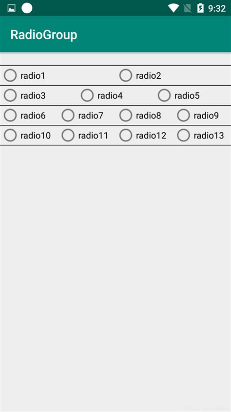 android radiogroup多行多列显示 android radiogroup 多行多列 csdn博客