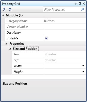 The Property Grid
