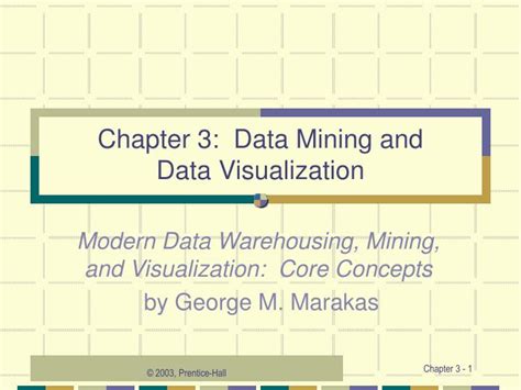 PPT Chapter Data Mining And Data Visualization PowerPoint Presentation ID