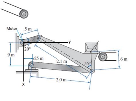 Solved The Figure Shows A Lifting Mechanism Analytically Chegg