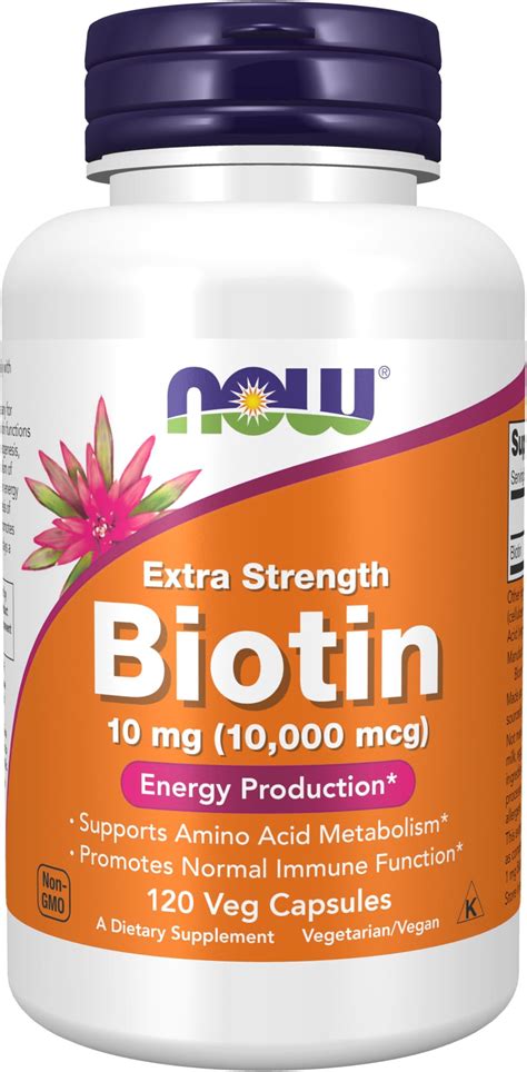 Trader Joes Biotin 5000 Mcg Dietary Supplement Health
