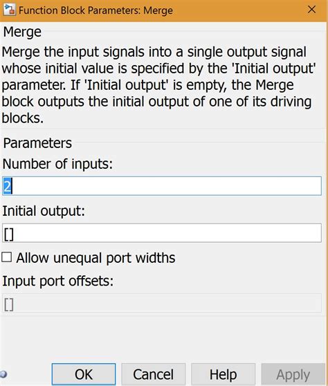 model simulations difference between a mux bus and merge blocks