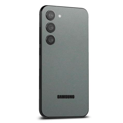Samsung Galaxy S23 Skins Full Colour Textured Matt Grey Artofit