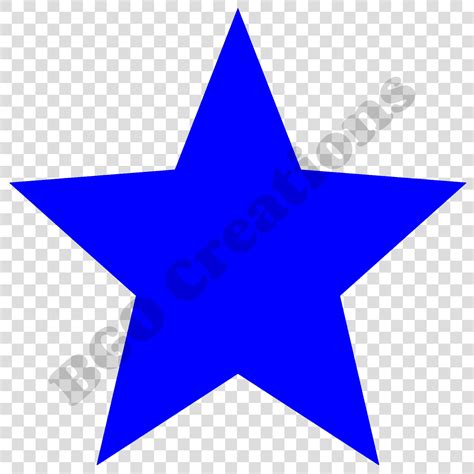 Blue Stars Png Bundle 15 Star Images Printable Stars Clipart Stars