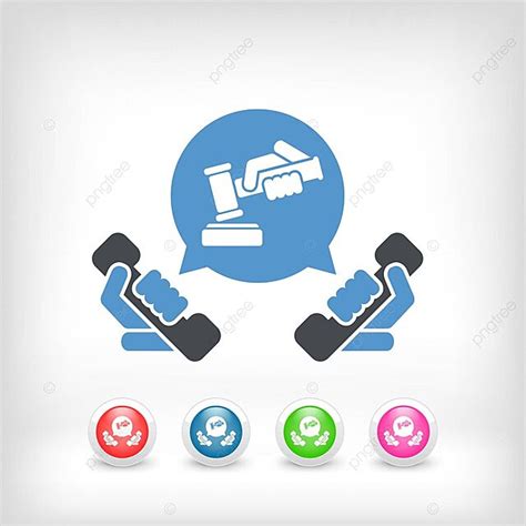 Legal Assistance Icon Order Litigation Icon Vector Order Litigation