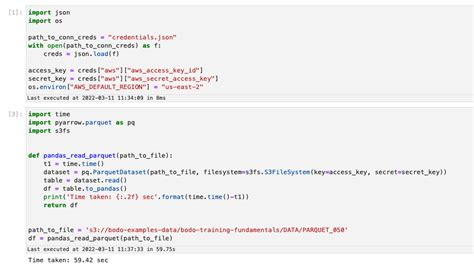 Accelerate Python With Bodo Read Data From Aws S3 Bodo